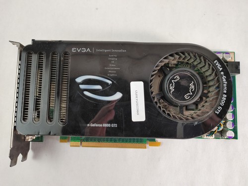 EVGA NVIDIA GeForce 8800 GTS 640 MB DDR3 PCI Express 2.0 x16 Video Card ...