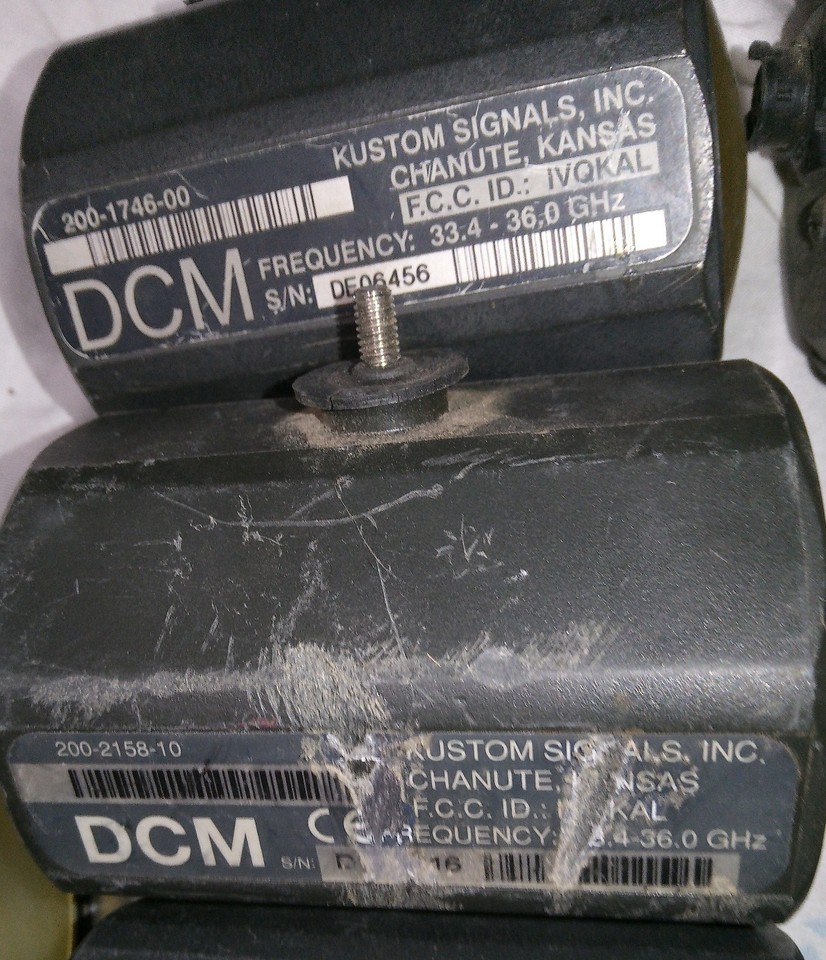 Lot of (12) Kustom Signals DCM - Eagle Directional Radar Antennas KA ...