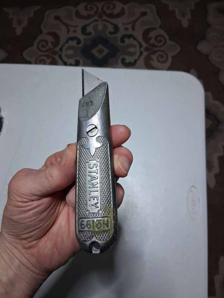 Vintage Stanley No. 199 Fixed Blade Utility Razor Knife USA Cutter ...