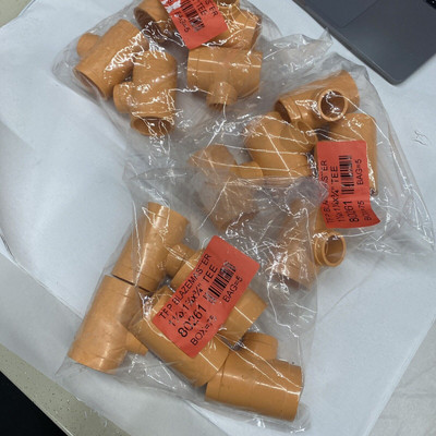 Blazemaster Reducing Tee 15 pc lot 1-1/4" x 1-1/4" x 3/4" TFP CPVC ...