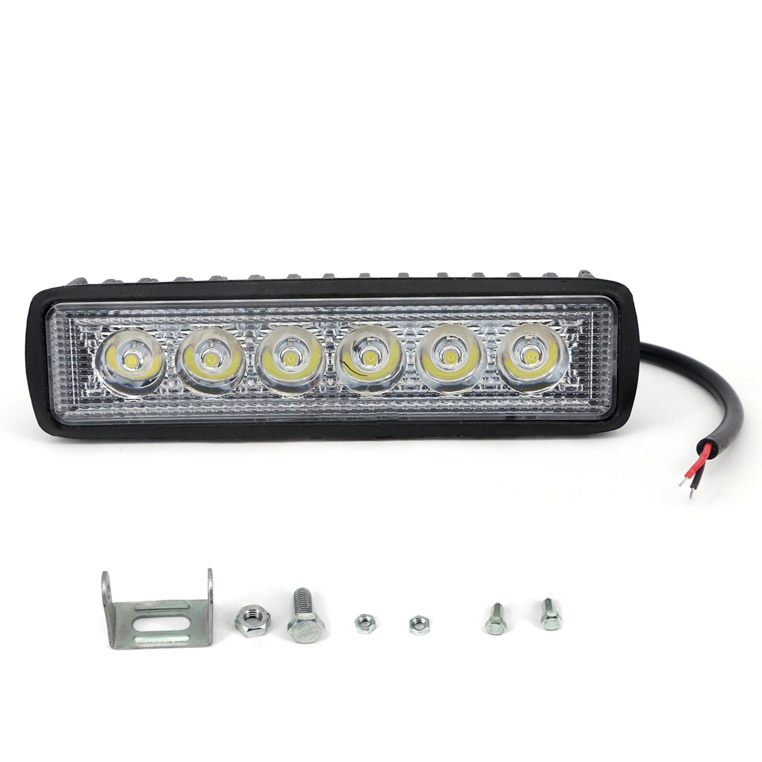 1pc 18W 6500-7500K LED Work Light Driving Lamp Fog Off Road SUV Car ...