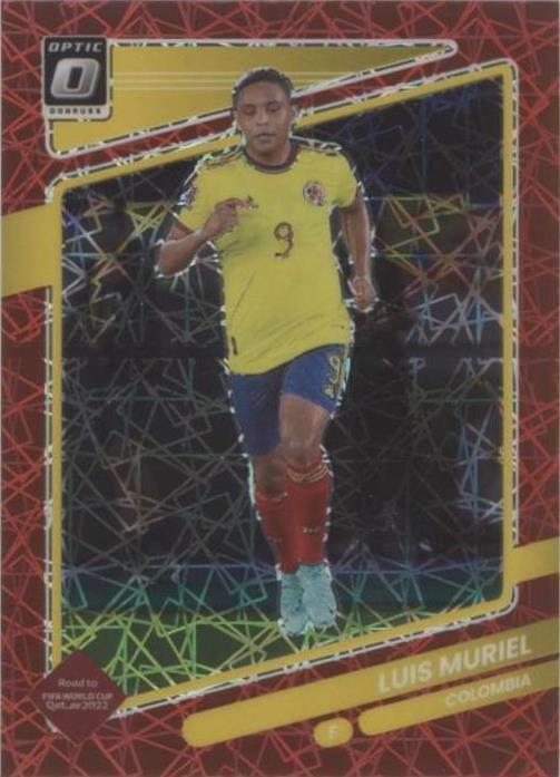 2021-22 Panini Donruss Road to Qatar - Luis Muriel #30 Optic Red ...