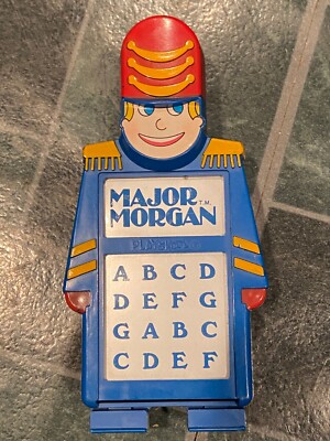 Vintage Playskool Major Morgan For Parts or Repair *Works* ww1 | eBay