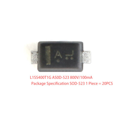 L1SS400T1G Silk Screen ASOD-523 80V/100mA SMD Switching Diode 20PCS ...