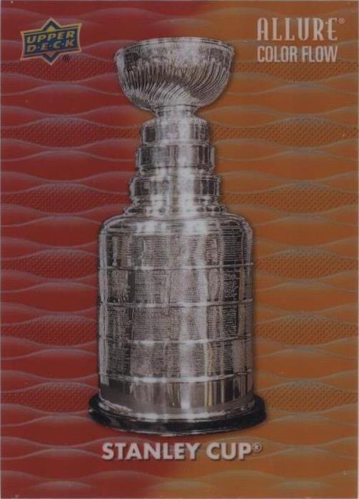 2023-24 Upper Deck Allure - Color Flow Stanley Cup #CF-34 Red Orange ...