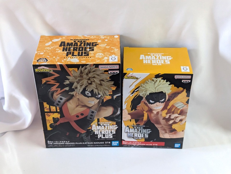Bandai My Hero Academia The Amazing Heroes Plus Katsuki Bakugo Fat Gum ...