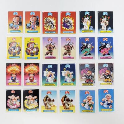 GPK Garbage Pail Kids - Complete Set of 24 NEW Micro Card Stickers ...