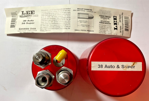 LEE 38 Auto and Super RELOADING DIES # 90482 - Good Shape | eBay