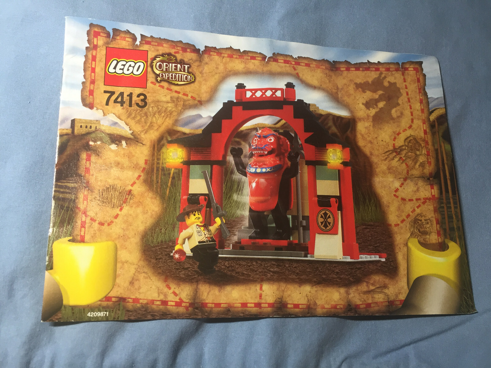 Lego Instruction Manual Passage of Jun-Chi 7413 Orient Expedition No ...