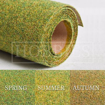 Javis Static Grass Landscape Mat Roll 48"x24" Wargame 00 N Gauge Model ...