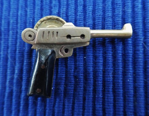 Vintage Hand made Luger Firearm Pistol, Lapel/Hat Pin/ Tie Tack | eBay