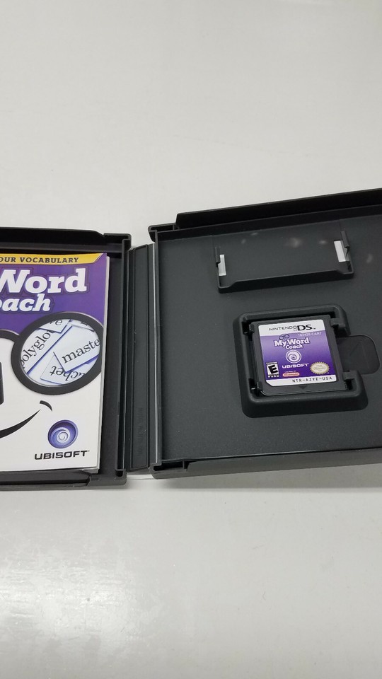 NINTENDO DS MY WORD COACH COMPLETE TESTED | eBay