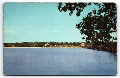 1950s OKLAHOMA CITY OK LAKE OVERHOLSER PHOTOCHROME POSTCARD P3230 | eBay UK