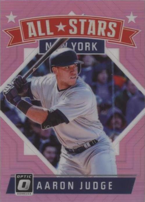 2018 Panini Donruss Optic - All-Stars Aaron Judge #171 Pink Prizm for ...