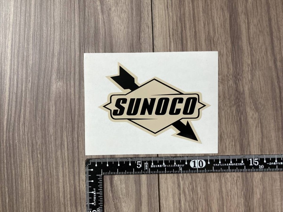 Free shipping Sunoco cutting sticker 2 pieces set 100mm x 75mm | eBay