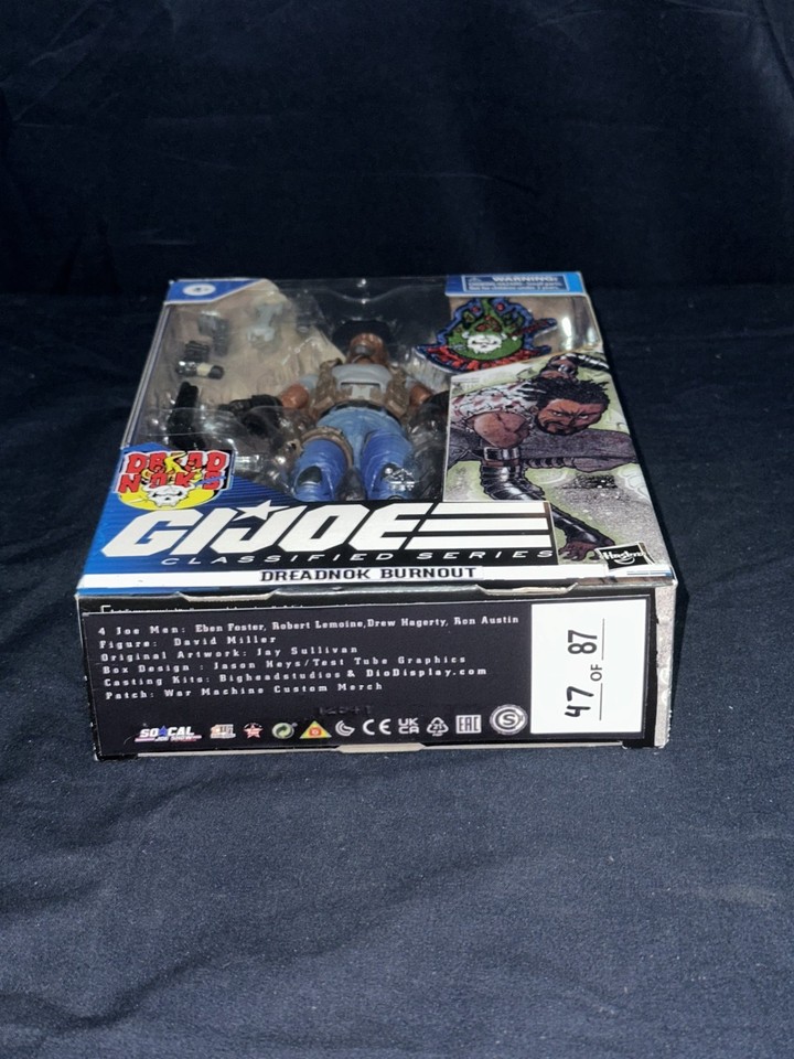 GI JOE CLASSIFIED DREADNOK BURNOUT SO-CAL JOE SHOW EXCLUSIVE BUNDLE ...