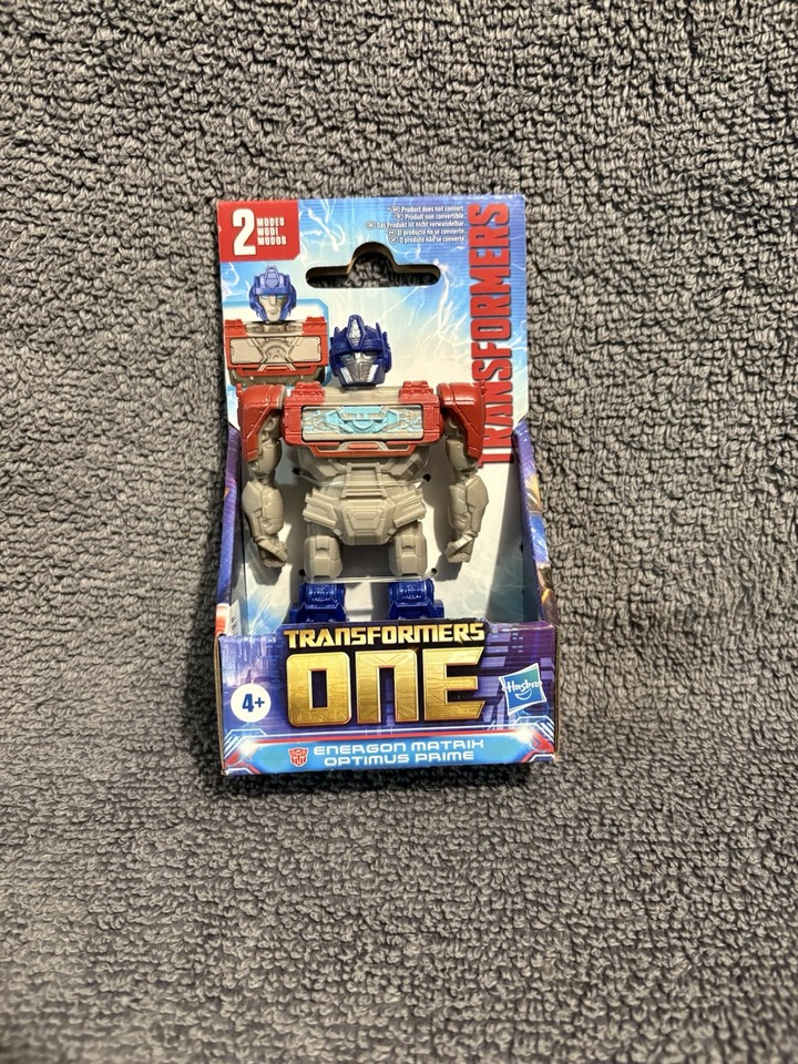 Transformers One Energon Matrix Optimus Prime Action Figure 4.5" Robot ...