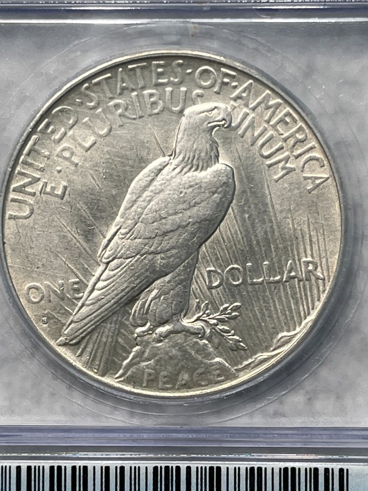 1934-S Peace Dollar ICG Graded AU-55. | eBay
