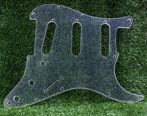 Acrylic Pickguard Replacement For Fender Std Strat - Clear Transparent ...