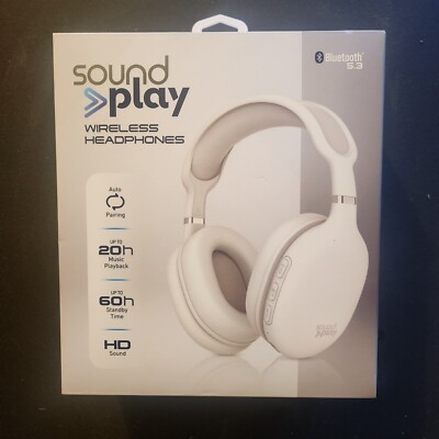 sound play wireless headphones Bluetooth 5.3 NIB | eBay