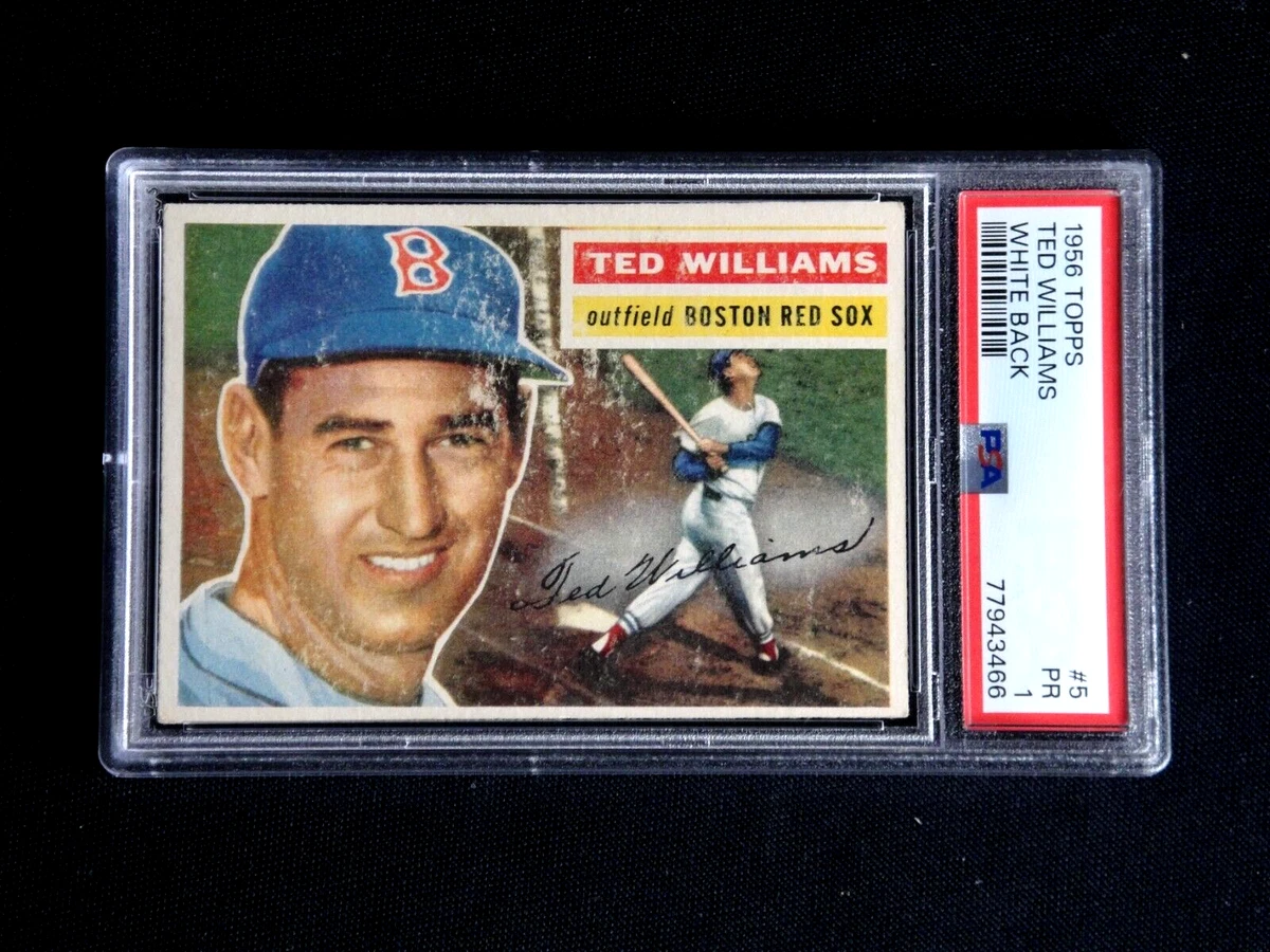 Ted Williams Baseball Card