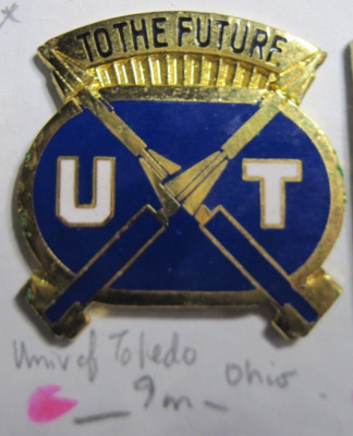 Army DUI DI CB clutchback UNIVERSITY of TOLEDO ROTC program 9m Ohio OH ...