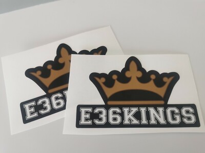 E36 KINGS Mini Stickers Decals BMW E36 | eBay