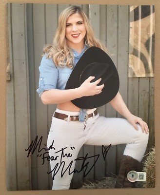 Miranda “Fear The” Maverick Signed 8x10 Photo. UFC MMA. Beckett COA ...