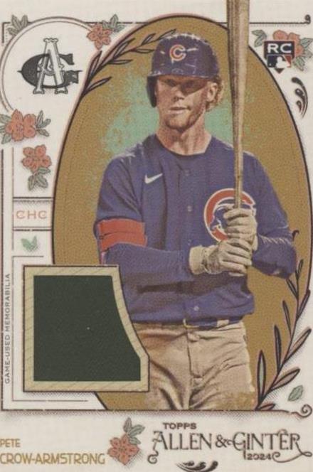 2024 Topps Allen & Ginter - Relics B Pete Crow-Armstrong #AGR-PC (MEM ...