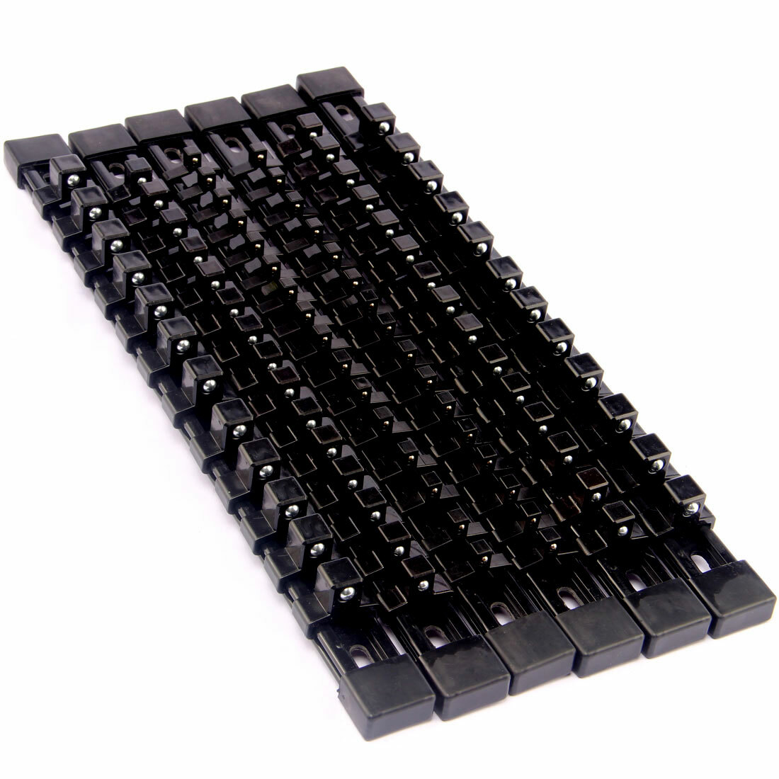 6pc Socket Organizer Mountable Sliding Holder Rail Rack Tool Storage 1/ ...