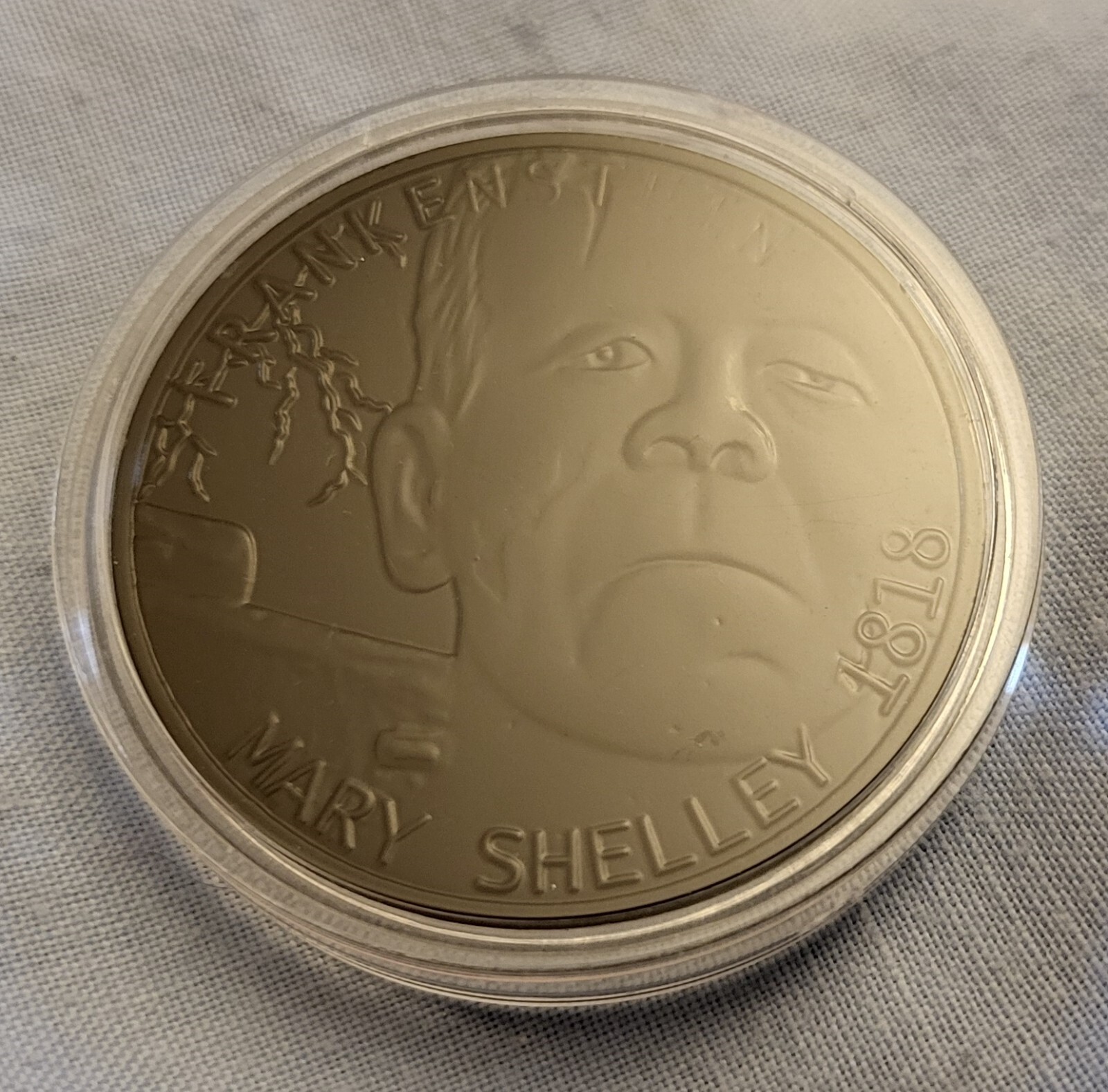 Frankenstein Count Dracula Dark Black Silver Coin Castle Halloween ...