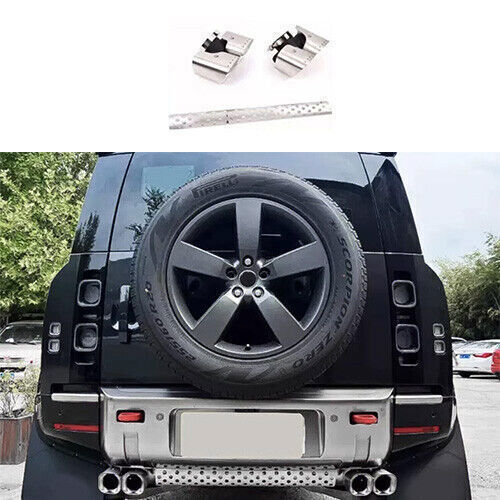 Rear Tail Exhaust Muffler 3PC For Land Rover Defender 20-22 Tip Pipes ...
