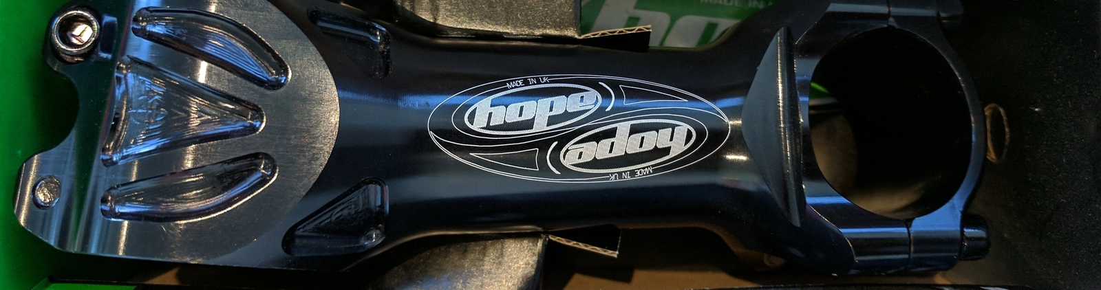 Hope Stem 5 Deg 110mm OS Black | eBay