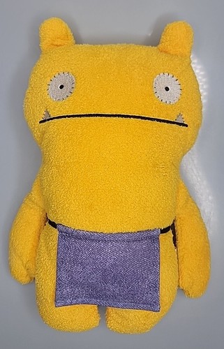 EUC Ugly Dolls WAGE Stuffed 13" Plush Doll Artist Series Apron Yellow ...