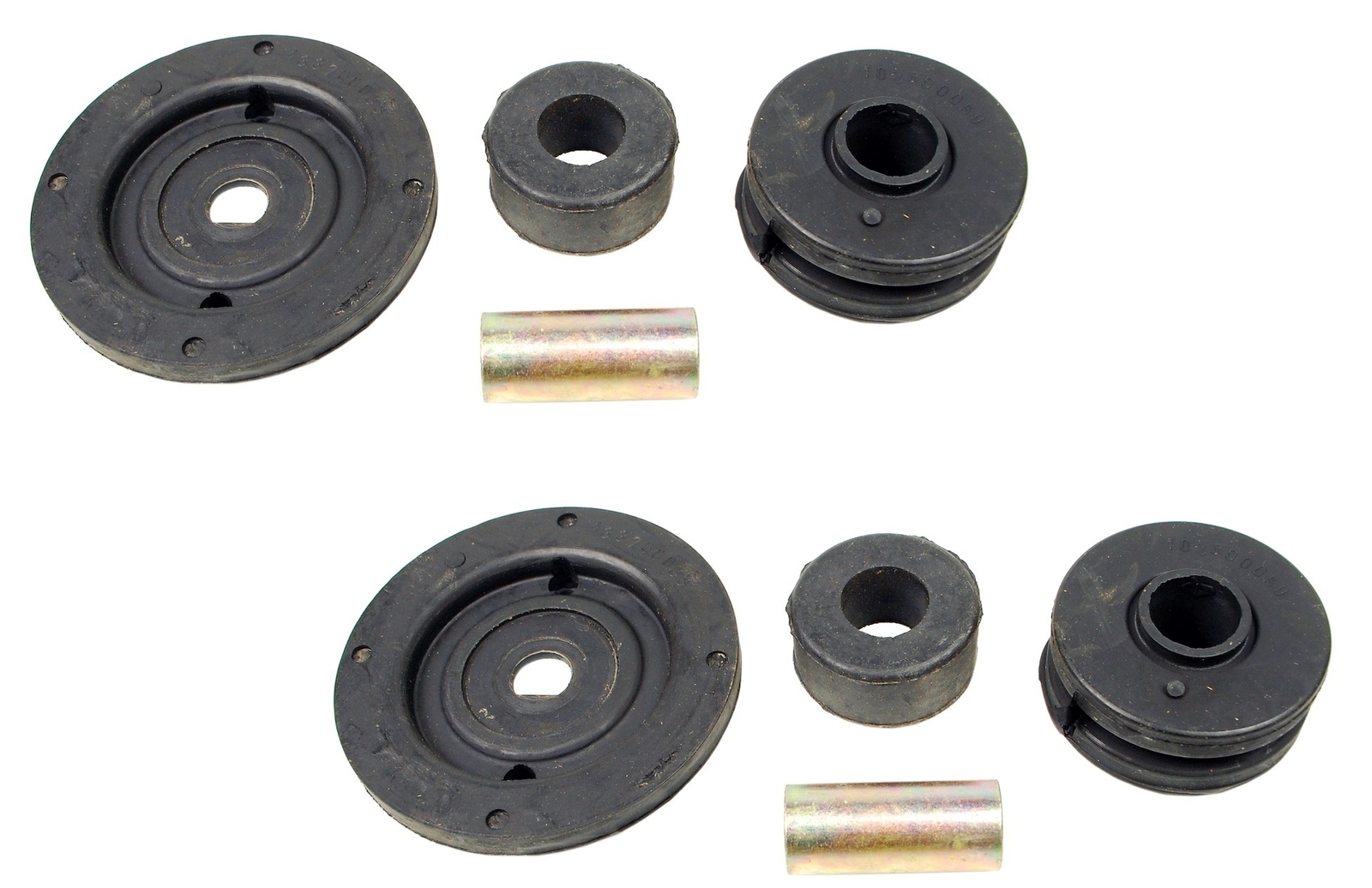 New Pair Set of 2 Rear Suspension Strut Mount Kits Mevotech For Mazda ...