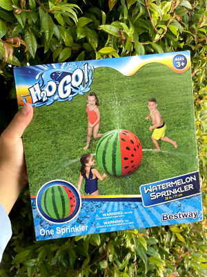 *NEW* H2OGO! Watermelon Sprinkler 28 in Inflatable Ball Splash Summer ...