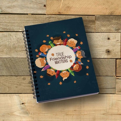 A5 Spiral Notebooks True Friendship Quotes Stationery & School Office ...