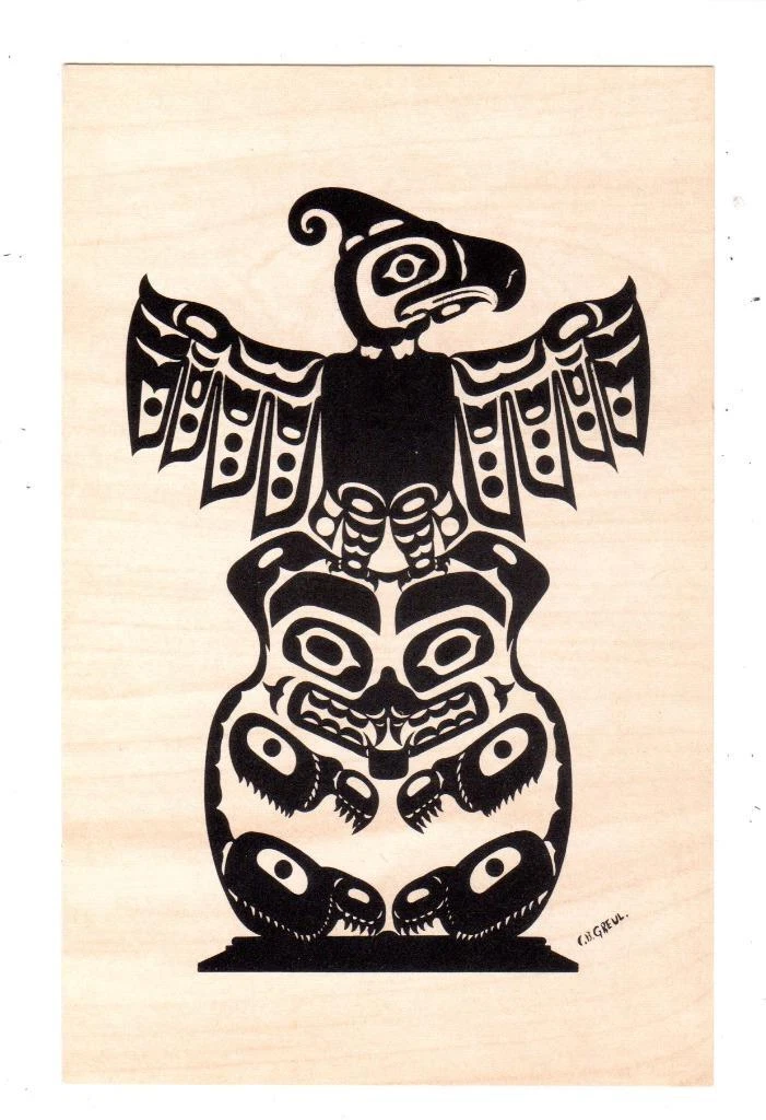 Pacific Northwest Native American Art Eagle