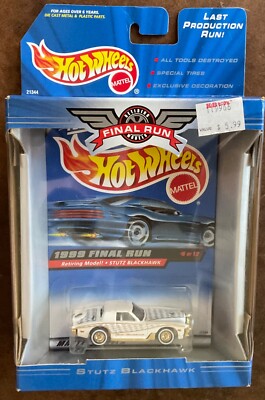Hot Wheels Final Run 1999 Stutz Blackhawk #6 of 12 NIB | eBay
