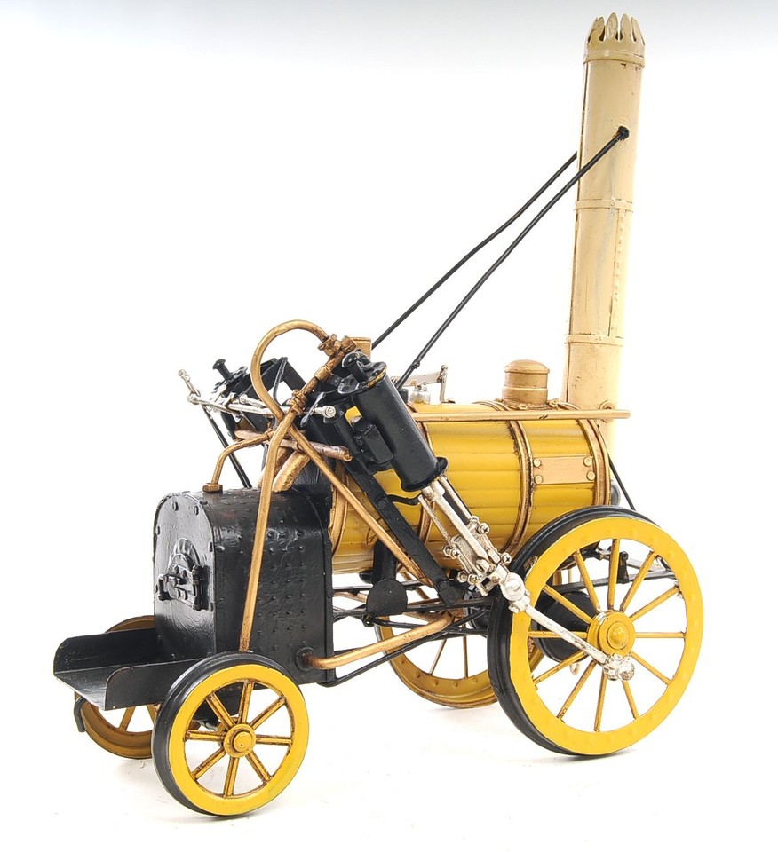 1829 Yellow Stephenson Rocket Steam Locomotive | eBay
