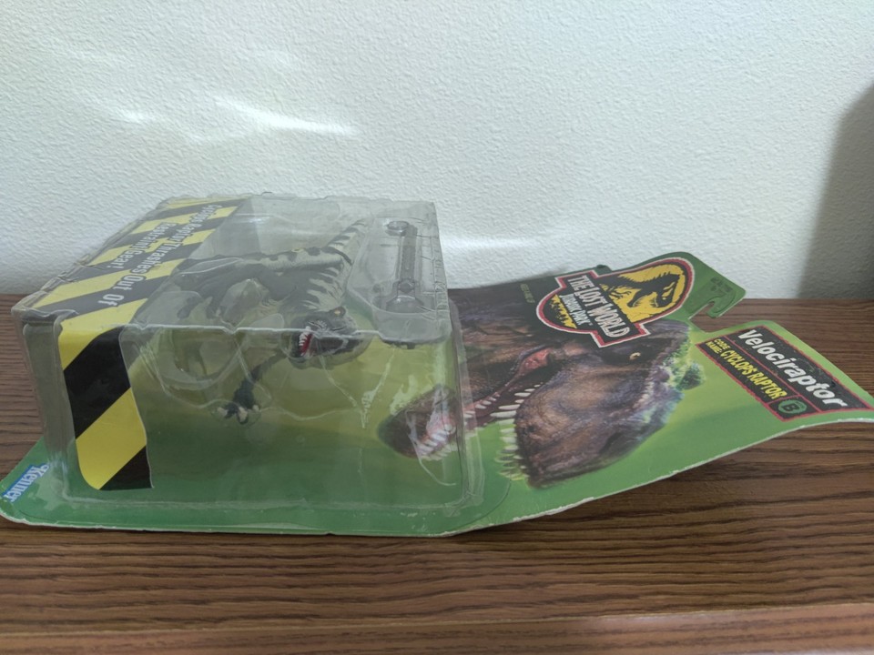ORIGINAL VINTAGE 1997 Lost World Jurassic Park JP13 Velociraptor ...