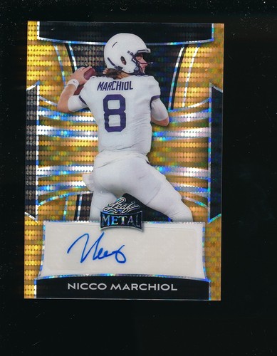 2025 Leaf Metal Auto Nicco Marchiol #1/1 West Virginia | eBay