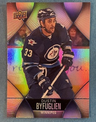 2016-17 Upper Deck Tim Hortons #34 Dustin Byfuglien Winnipeg Jets NHL ...