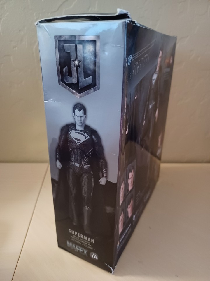 Superman Zack Snyder's Justice League Ver. MAFEX No.174 Figure *NEW ...