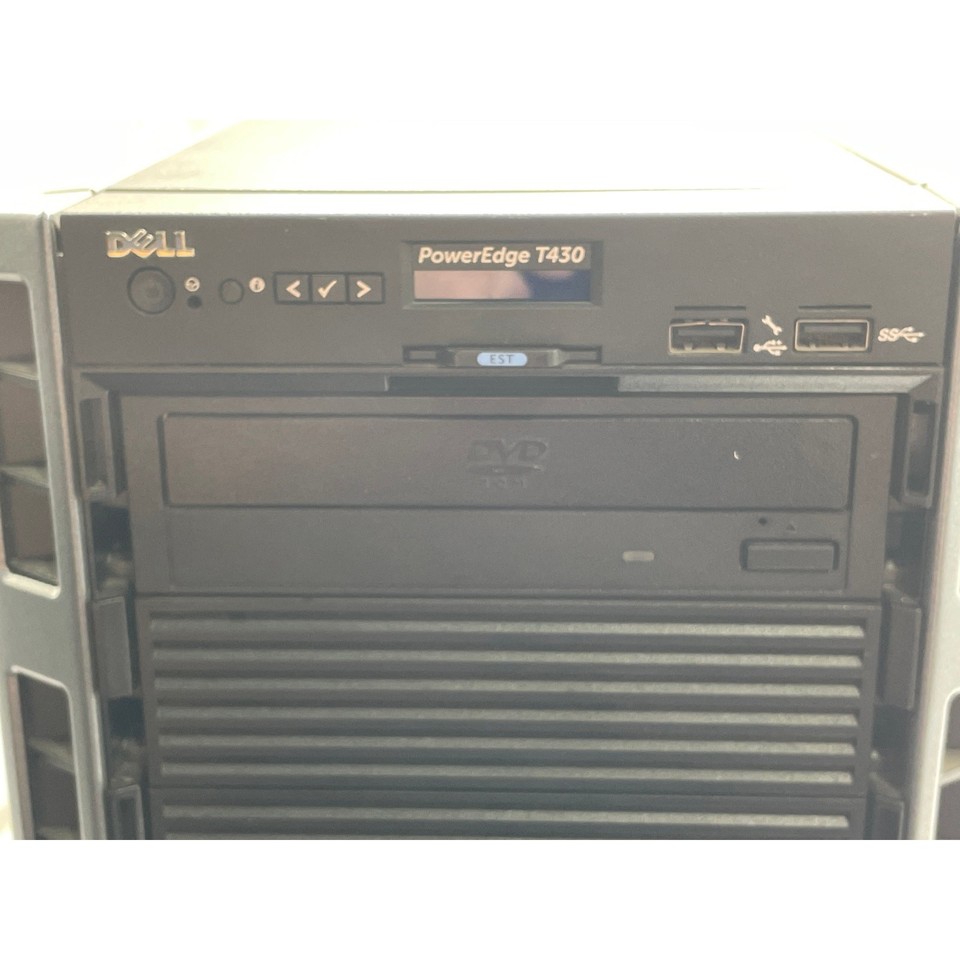 Dell PowerEdge T430 Tower Sever Xeon E5-2620 x8 @ 2.1GHz 40GB RAM 4 1TB ...