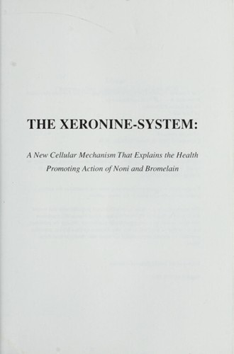 The Xeronine System RALPH M. HEINICKE Ph.D. | eBay