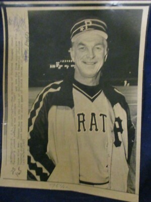 1979 Chuck Tanner Pittsburgh Pirates manager MLB MD Vintage Wire Press ...