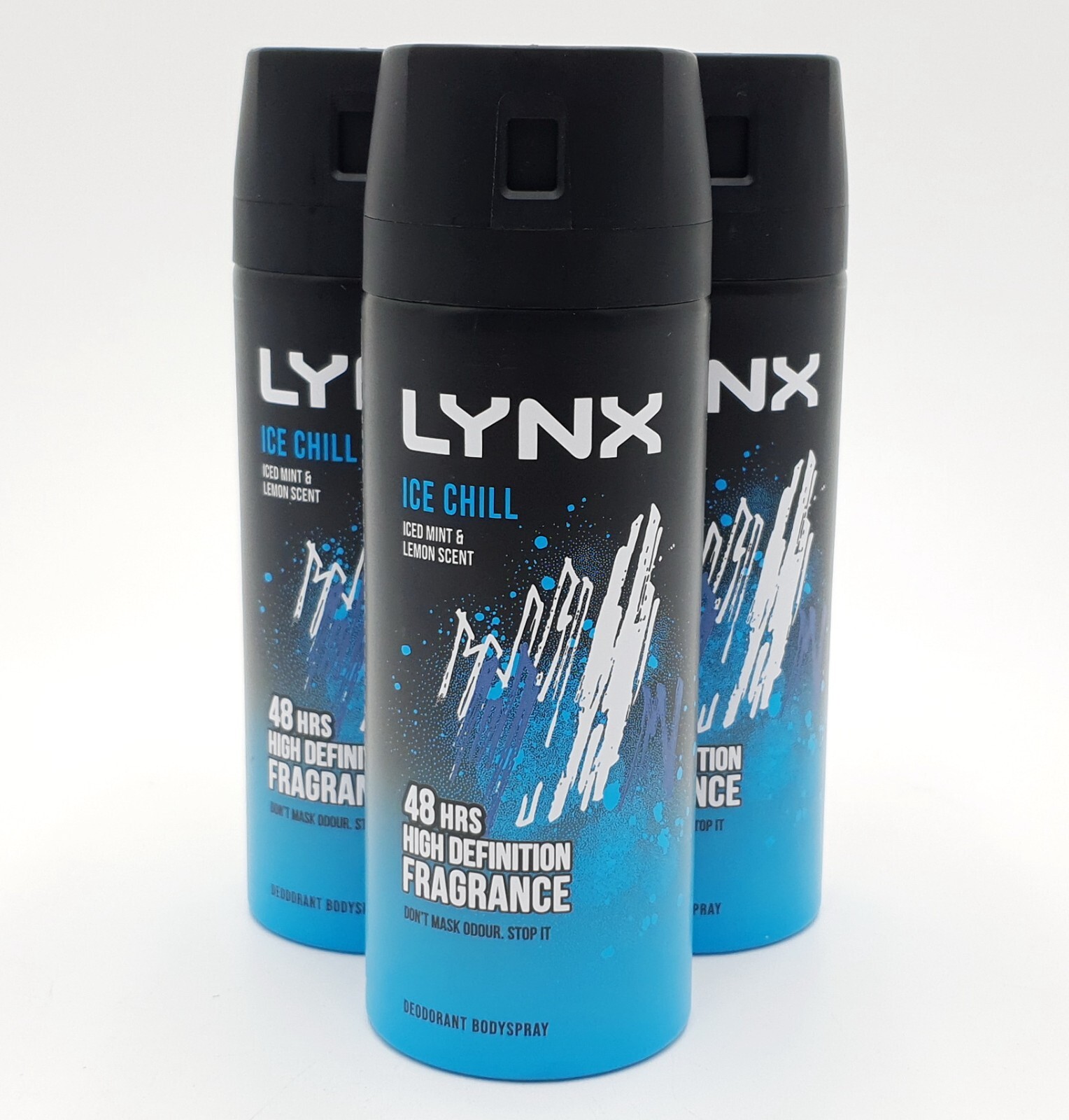 LYNX ICE CHILL DEODORANT BODYSPRAY 150ML 3 OR 6 PACK | eBay UK