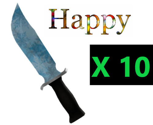 FROSTY 2017 x 10🤍💙FAST DELIVERY🤍💙MM2 MURDER MYSTERY 2 UNCOMMON ROBLOX ...