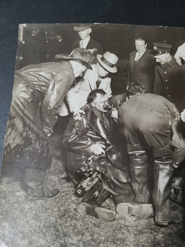 Vintage Fire Department Photograph 1930s NYC Firefighter Overwhelmed by ...